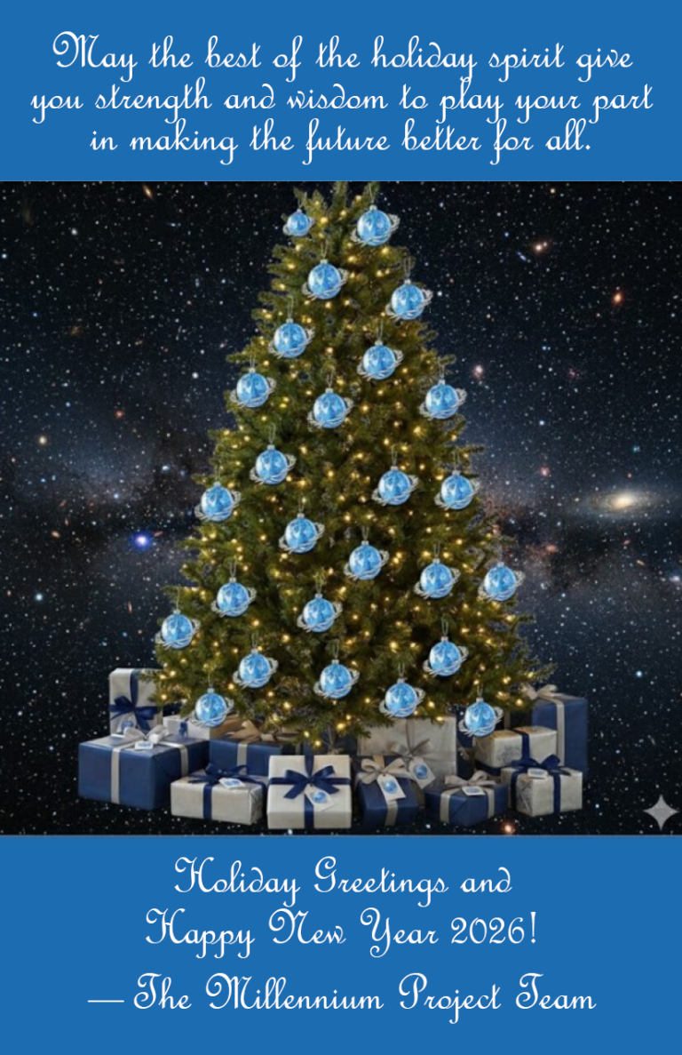 Holiday greetings and happy new year! - The Millennium Project