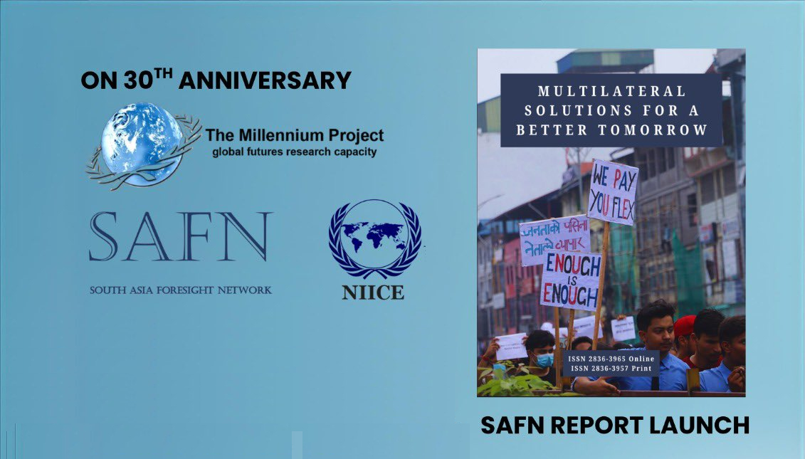 SAFN to Launch Landmark Monograph on Multilateralism in South Asia ...